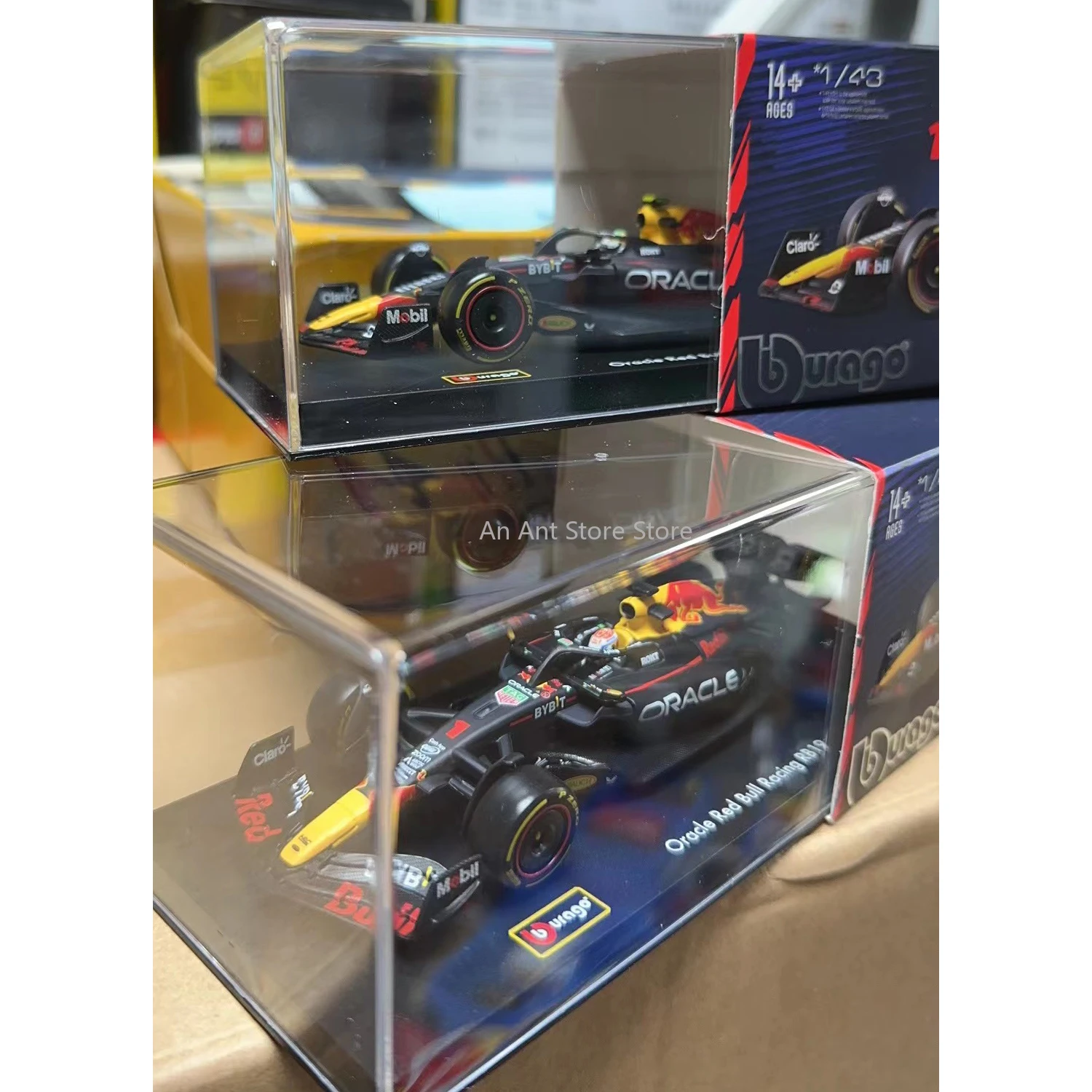 Bburago-1-43-F1-2023-Champion-1-Verstappen-Red-Bull-Racing-RB19-11 ...