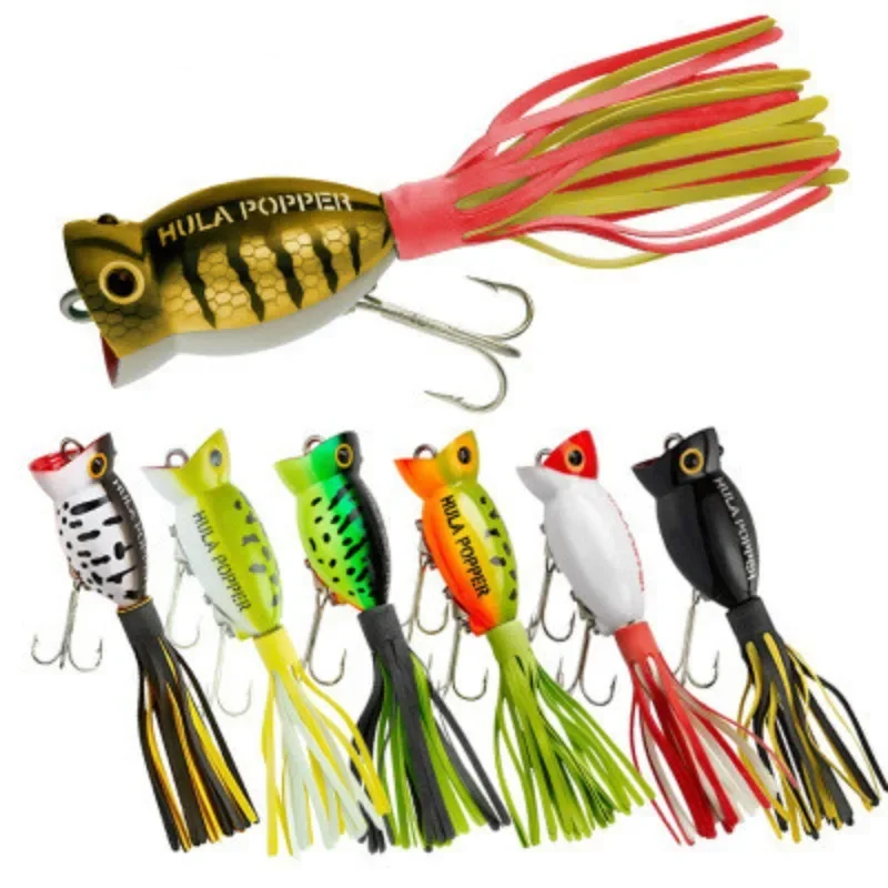 Mini-Popper-Lure-Topwater-Trolling-Bait-with-Soft-Skirt-Isca-Popper ...