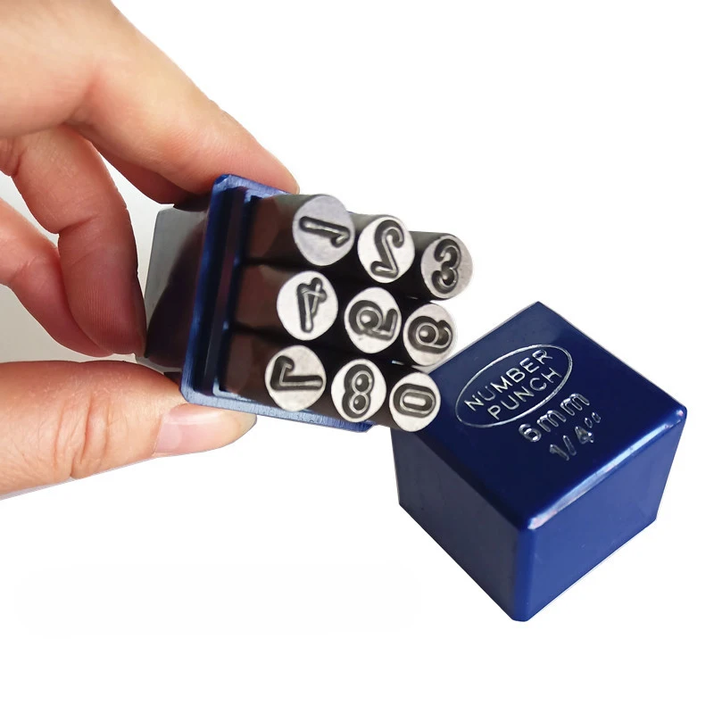 Numbers Letters Leather Printing Tools Handcraft Steel Punch Leather ...