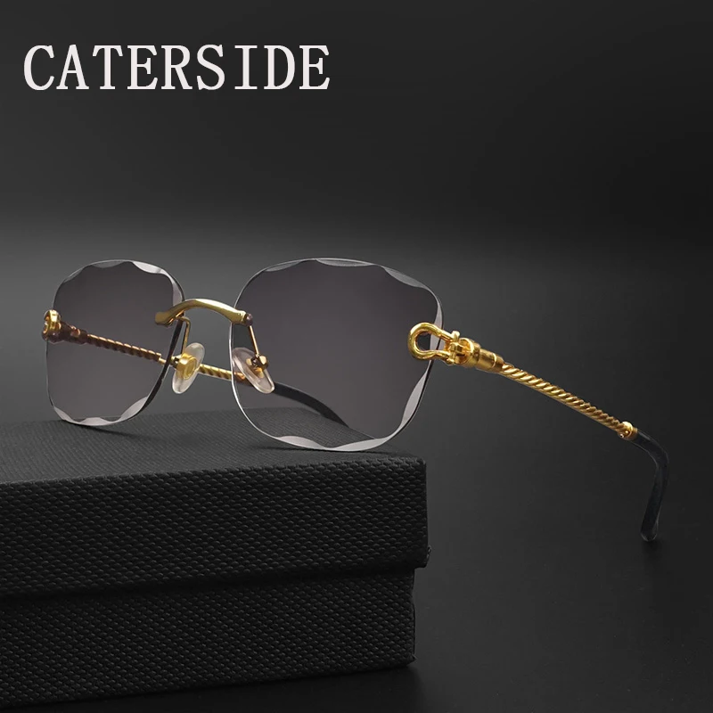 Caterside-Retro-Fashion-Sunglasses-Women-Men-Brand-Designer-Rimless ...