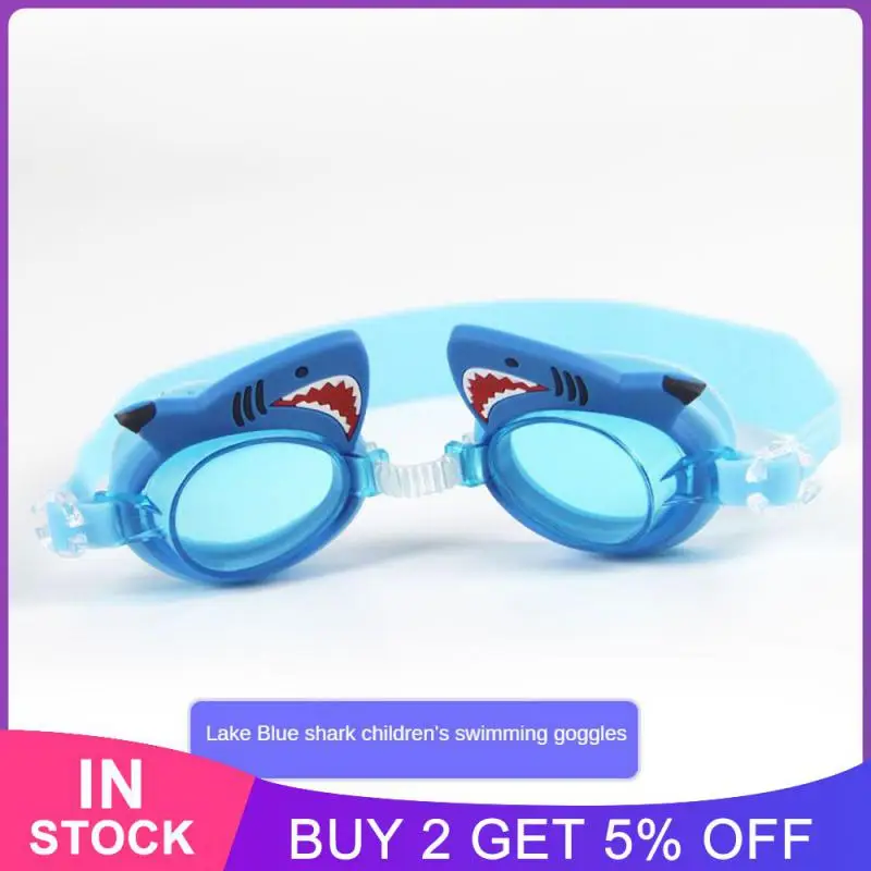 Swimming Goggles Kid Cartoon Cute HD Waterproof Fogproof Swim Eyewear ...