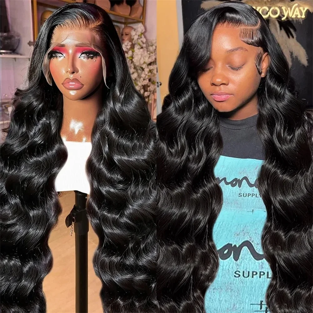 13X4-13X6-Transparent-Lace-Frontal-Wig-30-Inch-Brazilian-Body-Wave-Wig ...