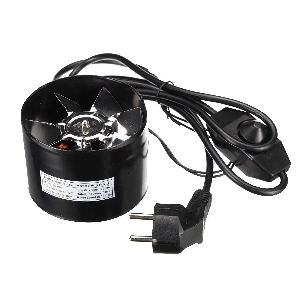 4-Inch-Inline-Duct-Fan-Air-Ventilator-Metal-Pipe-Ventilation-Exhaust ...