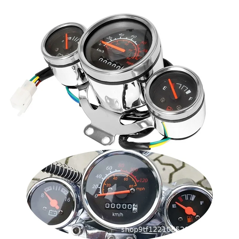 Motorcycle-Instrument-Digital-Tachometer-Speedometer-Odometer-Meter ...