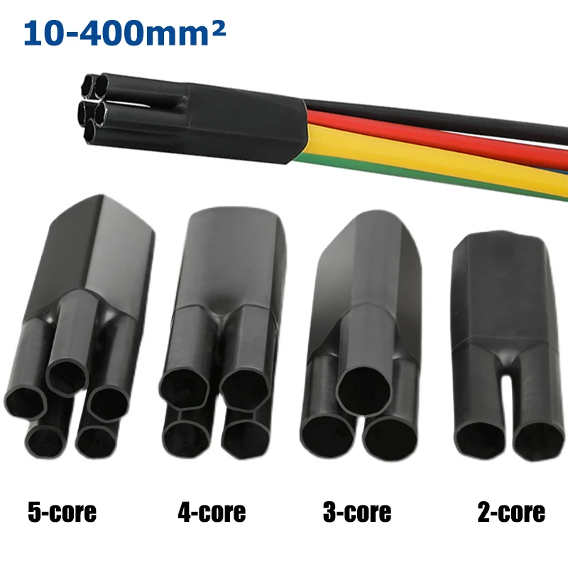 2-3-4-5-Core-Heat-Shrink-Wrap-Tube-with-Glue-Insulation-Sleeve-for ...