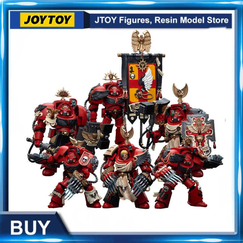 [IN STOCK] JOYTOY 40K 1/18 Action Figures (6PCS/SET) Blood Angels ...