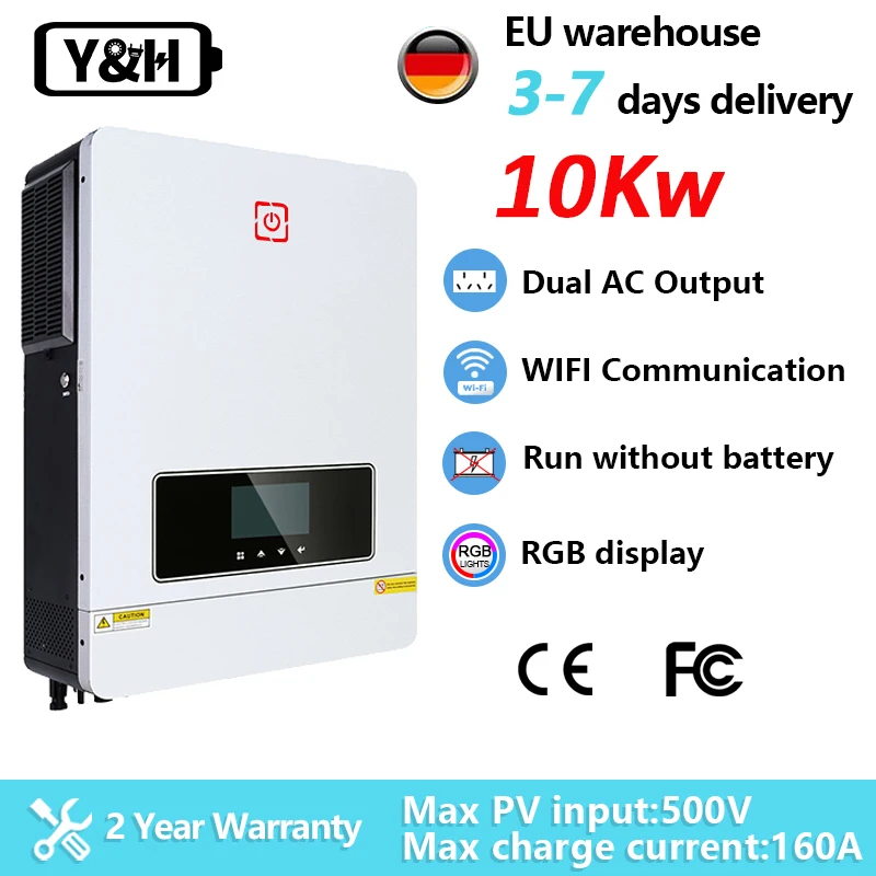 Y-H-Inversor-Solar-H-brido-Inversor-Ongrid-H-brido-Sine-Completo-230V ...