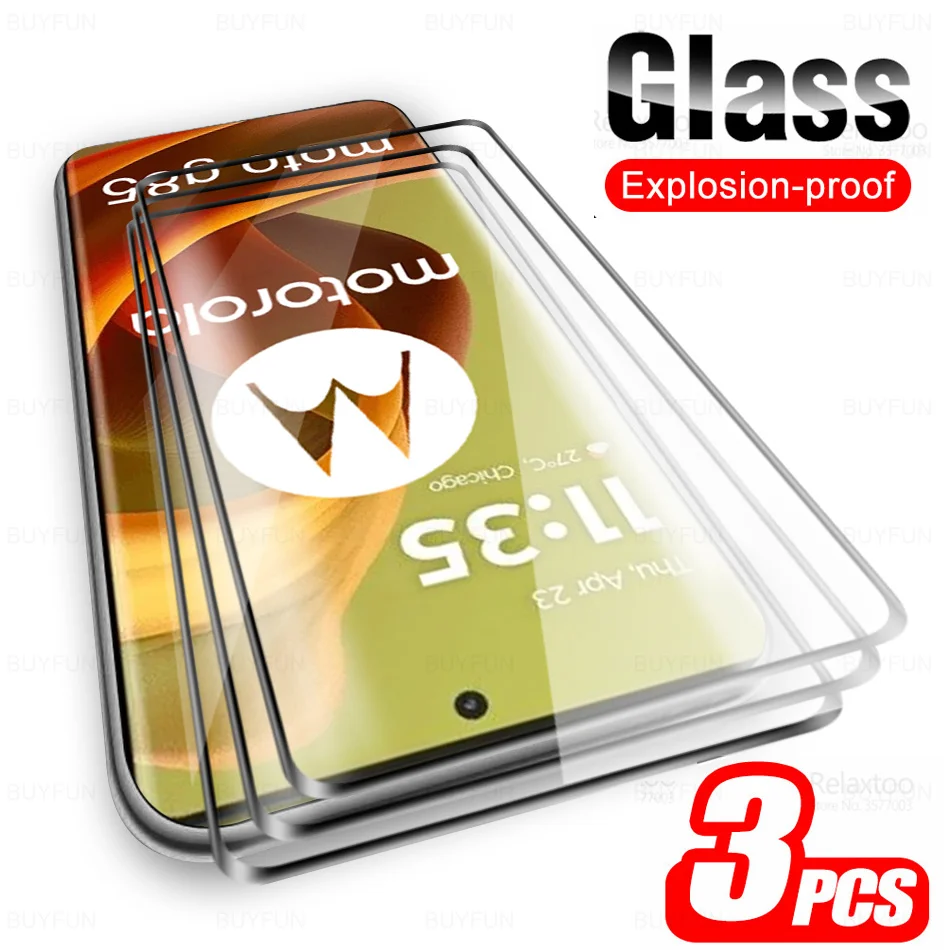 3-uds-vidrio-Protector-curvo-para-Motorola-Moto-G85-vidrio-templado ...