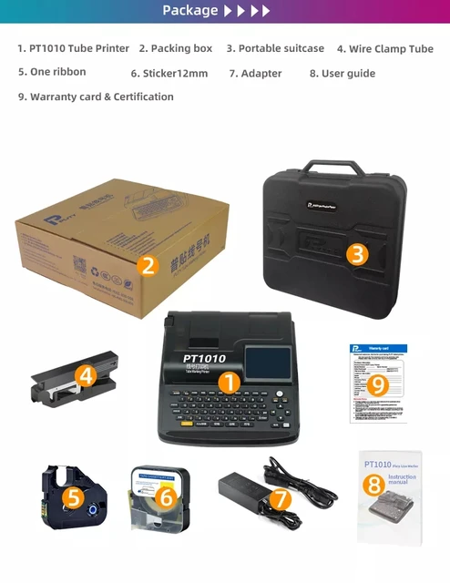 Ship from Russia cable ID printer Electrical wire marker Wire printer ...