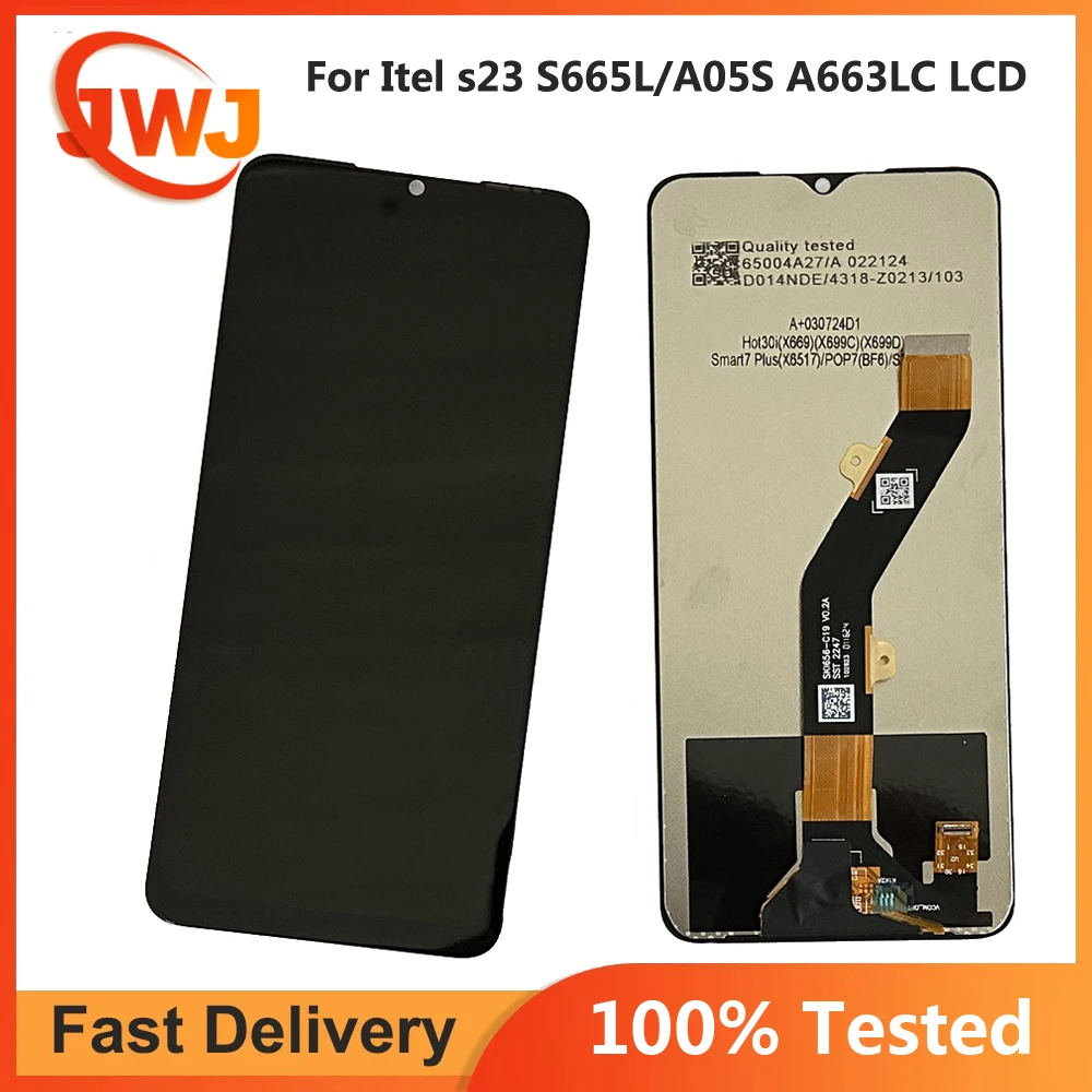 Tested-6-6-LCD-For-Itel-A05S-A663LC-LCD-Display-Touch-Screen-Digitizer ...