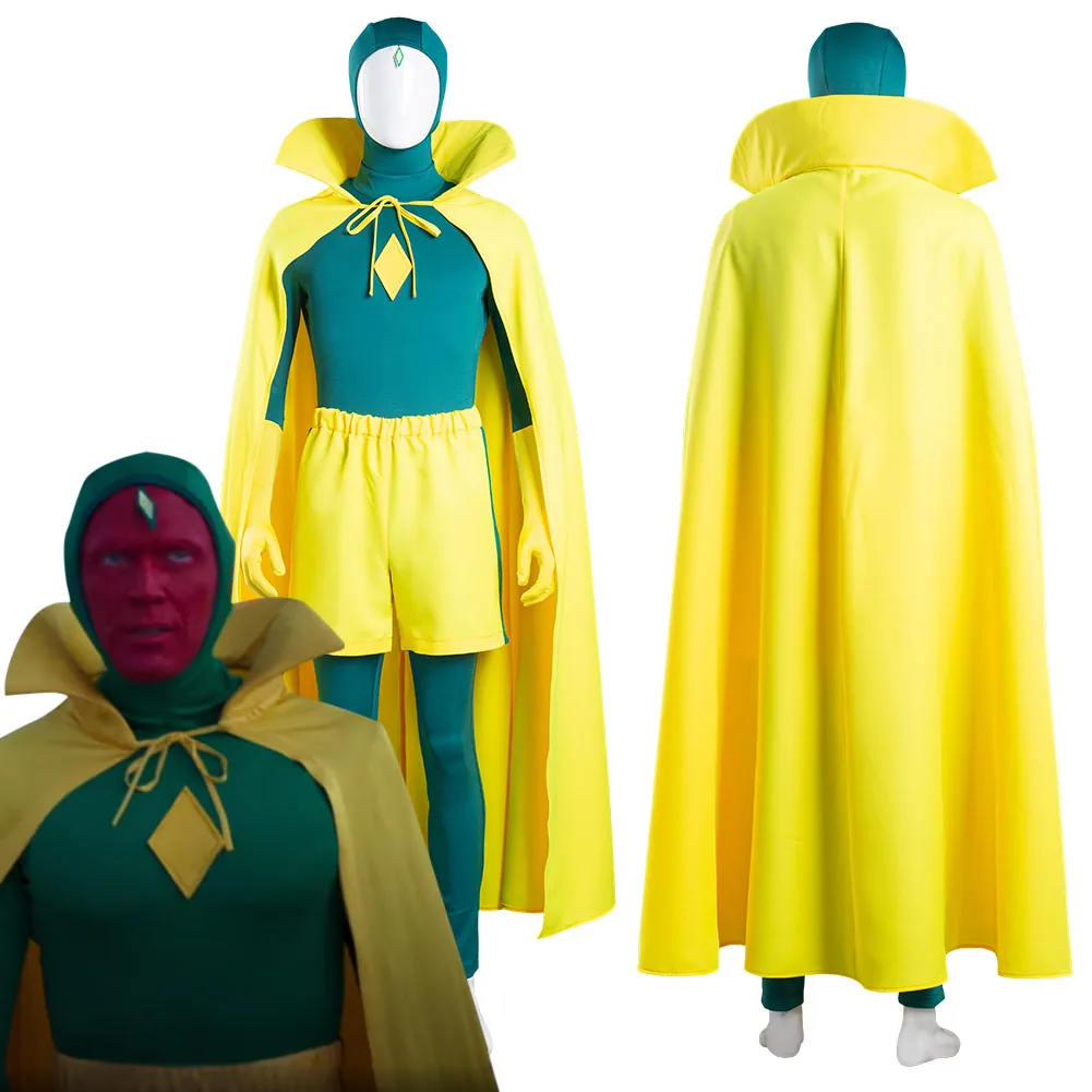 Wanda Vision Series Vision Cloak Cosplay Costume - AllCosplay.com