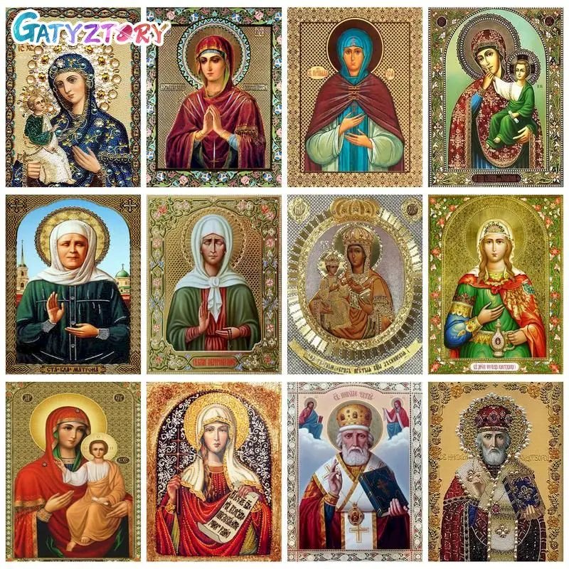 GATYZTORY-5D-Square-Round-Diamond-Painting-Frame-DIY-Cross-Stitch ...