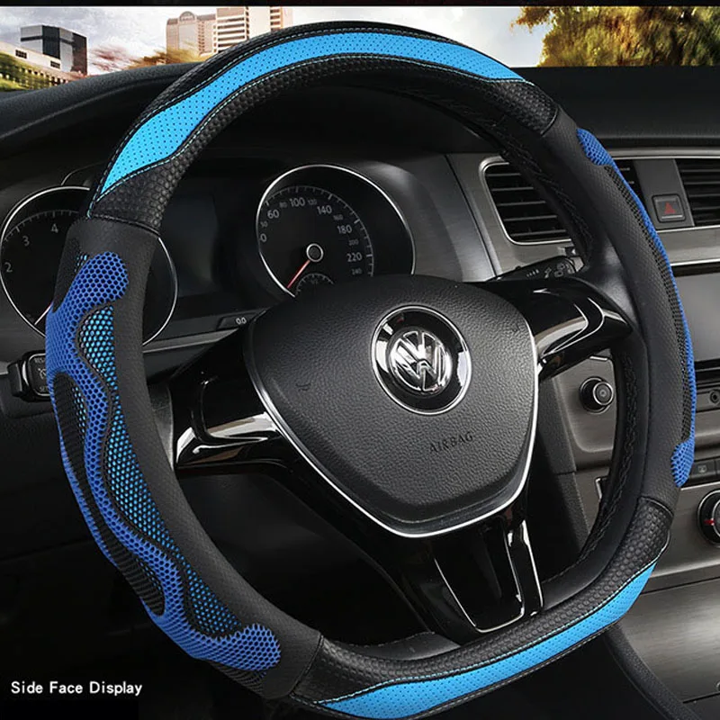 Universal-D-style-embroidered-steering-wheel-cover-38cm-car-steering ...