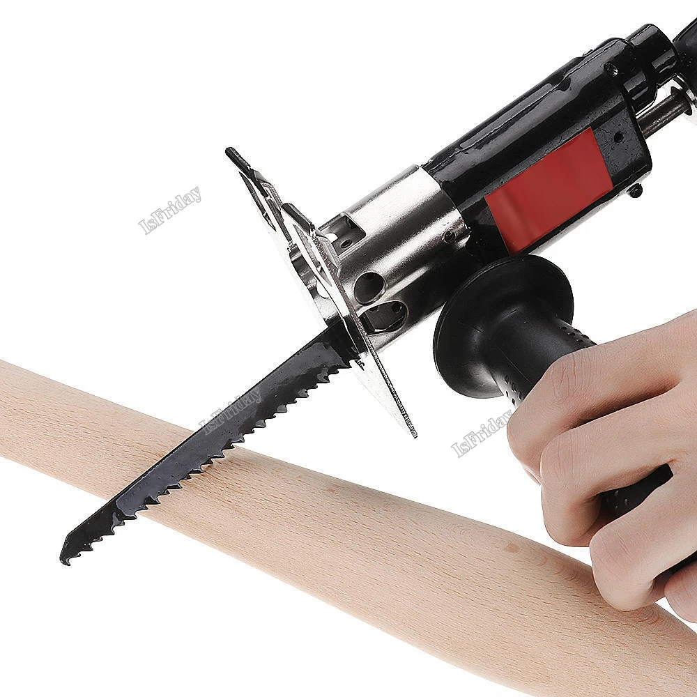 Reciprocating-Saw-Adapter-Electric-Drill-Conversion-Modified-Chainsaw ...