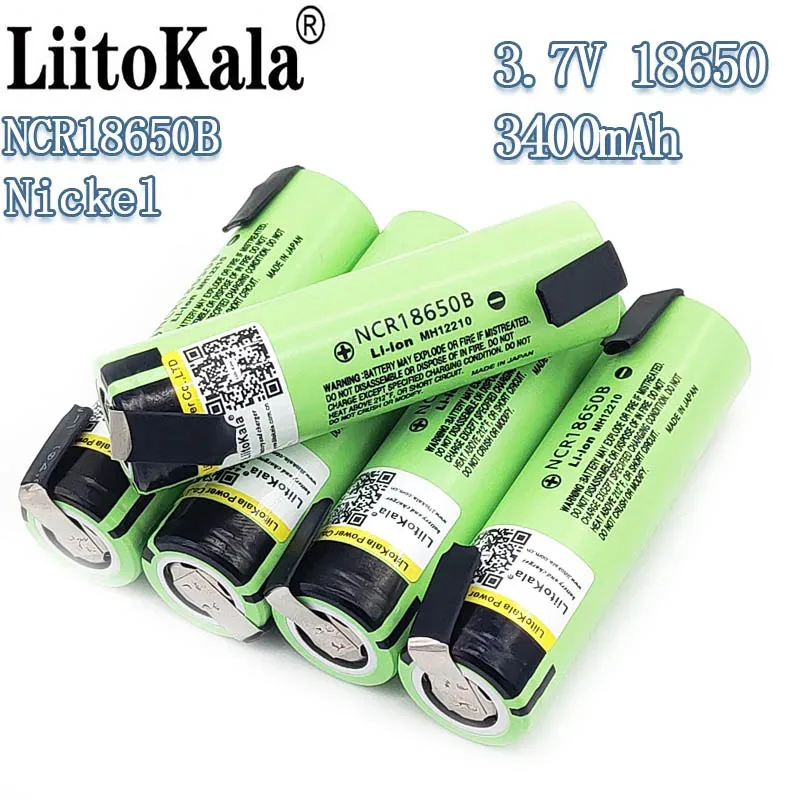 2019 Liitokala 18650 3400mah New Original Ncr18650 3400