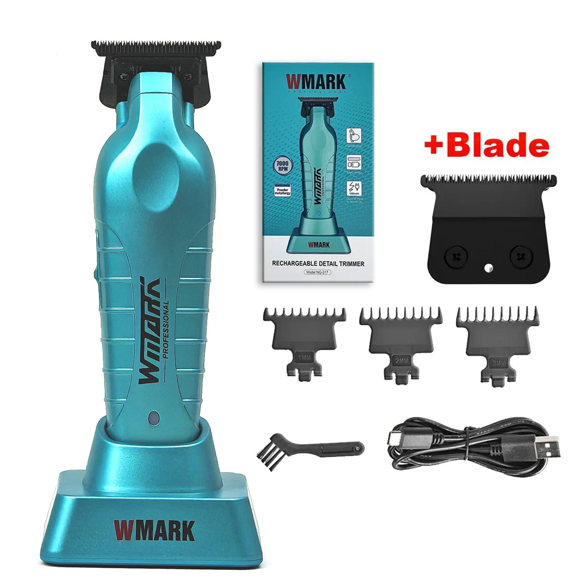 WMARK-Clipper-el-trico-com-suporte-do-carregador-m-quina-de-corte-do ...
