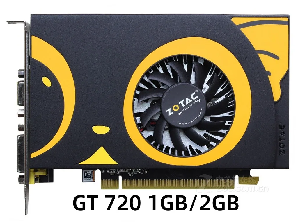 ZOTAC GeForce GT 720 1GB 2GB Video Card 64Bit GDDR3 Graphics Cards GPU ...