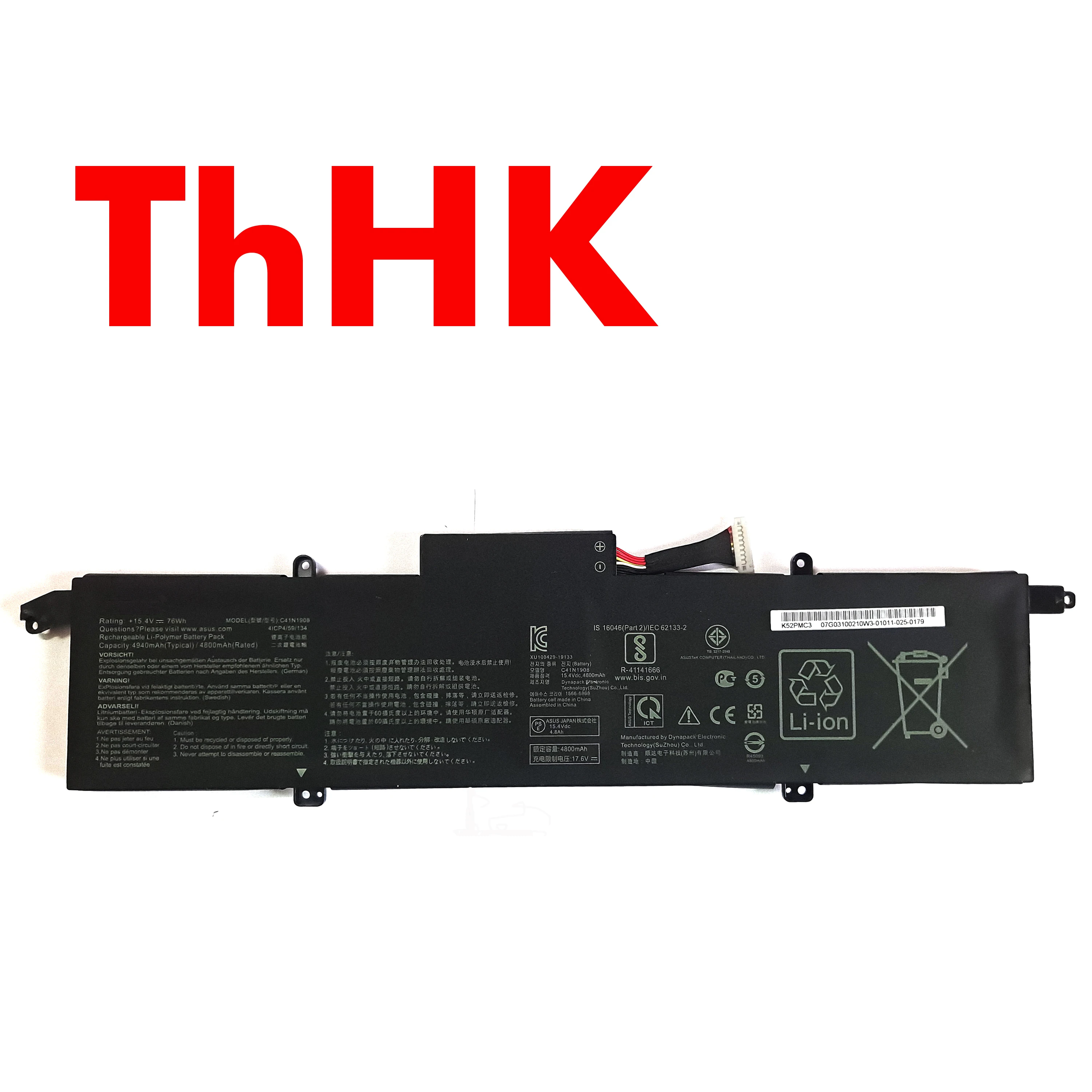 Genuine-Original-76Wh-C41N1908-C41Pq05-Battery-For-ASUS-ROG-Zephyrus ...