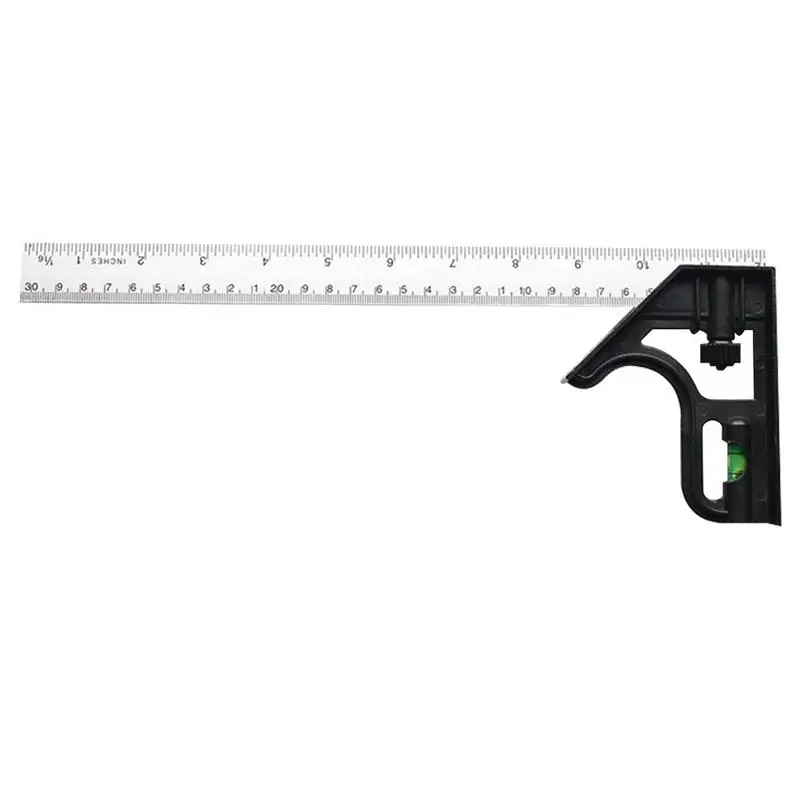 Adjustable-Combination-Spirit-Level-Ruler-30cm-Angle-Square-Protractor ...