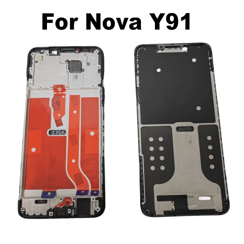 Middle-Frame-For-Huawei-Nova-Y91-Front-Bezel-Back-Lcd-Housing-Holder ...