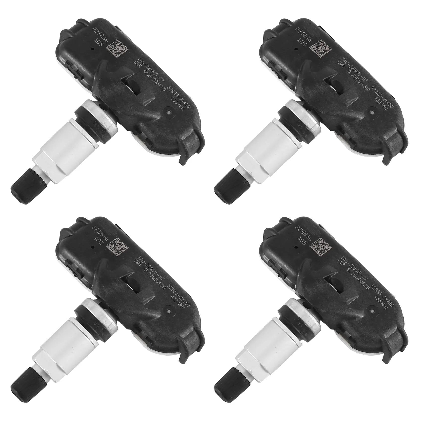 Set of 4 Tire Pressure Sensor TPMS 52933 2Y450 for Hyundai Ix35 Tucson ...