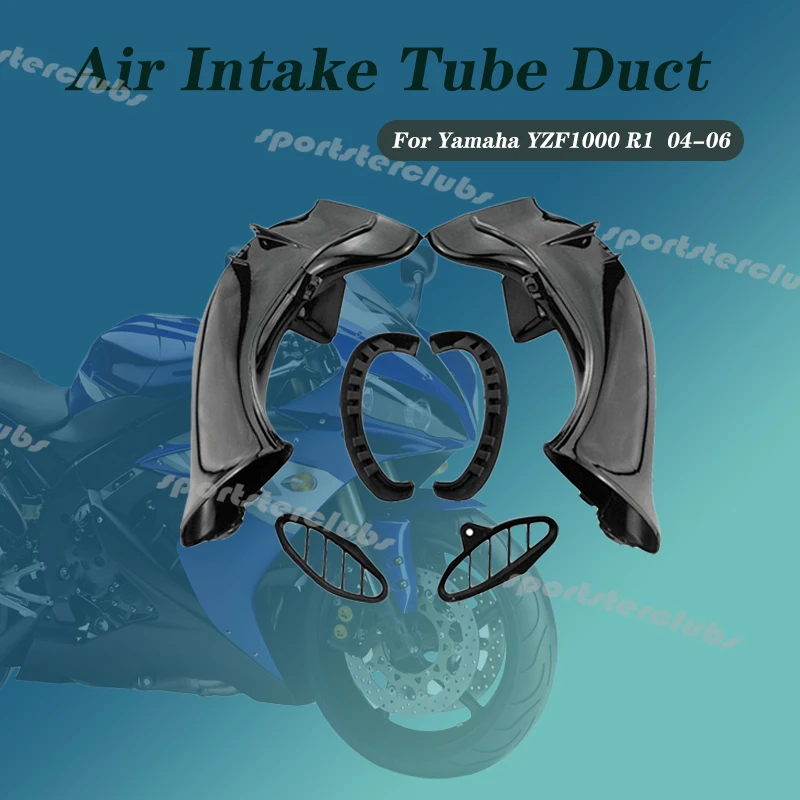 Left-Right-Ram-Air-Intake-Tube-Duct-Pipe-Side-Cover-Fairing-For-04-06 ...