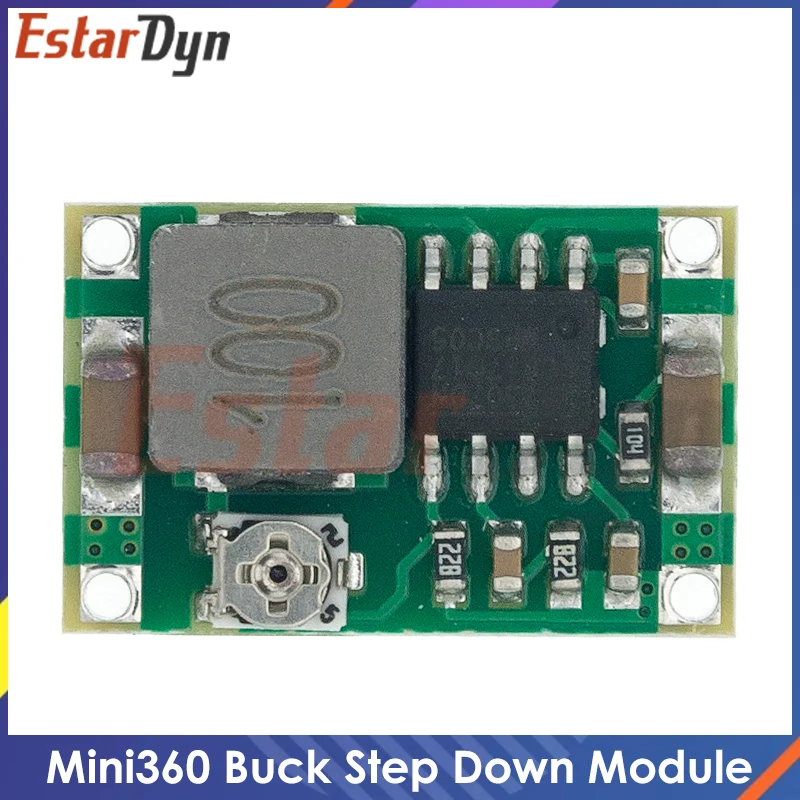 5pcs Mini360 DC-DC HM Buck Converter Step Down Power Supply Module 4.75 ...