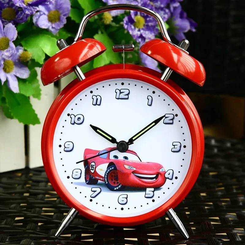 Disney-Cartoon-Alarm-Clock-Car-Mobilisation-Lightning-King-McQueen-Cute ...