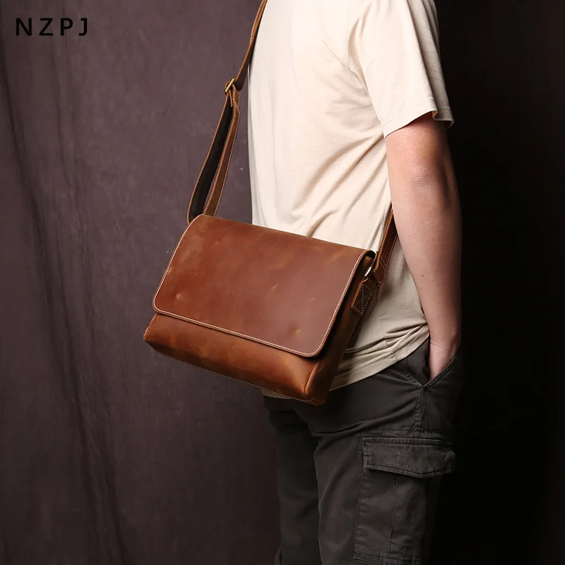 NZPJ-Men-s-Retro-Leather-Shoulder-Bag-Crazy-Horse-Leather-Horizontal ...