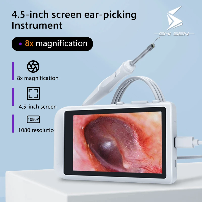 3.2mVisual ear cleaning instrument endoscopic otoscope camera ear ...