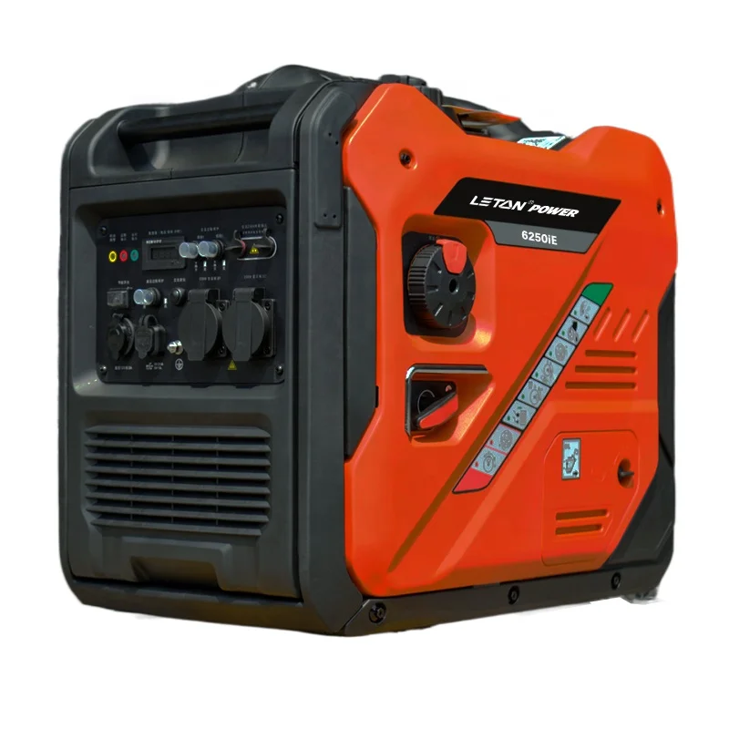 Useful Pure Sine Wave 5kw Inverter Generator 6kVA Gasoline Inverter ...