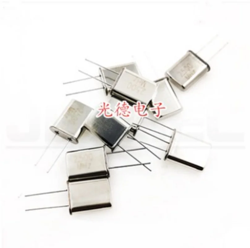 50pcs/ HC-49U in-line passive quartz crystal oscillator 16.9344MHZ 16 ...