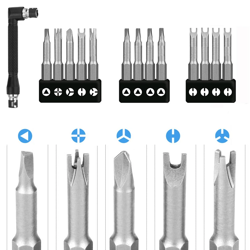 4-7Pcs-Special-shaped-Screwdriver-Set-50mm-U-Shaped-Y-Type-Triangle ...