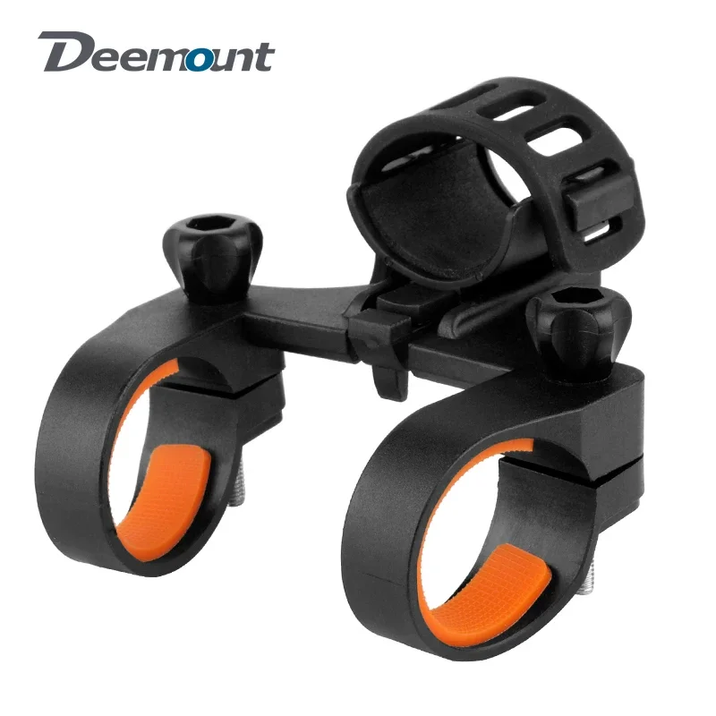 Bicycle-Flashlight-Bracket-Handlebar-Mount-LED-Front-Light-Torch-Clip ...