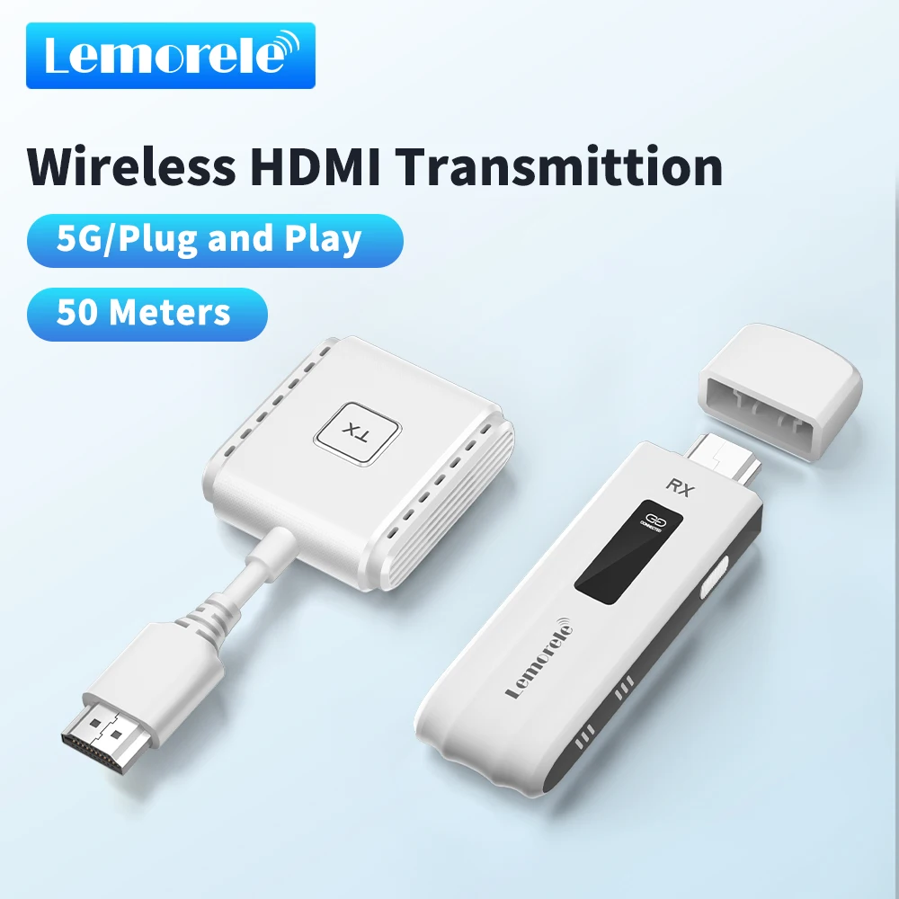 Lemorele-Wireless-HDMI-Video-Transmitter-and-Receiver-Extender-Kit ...