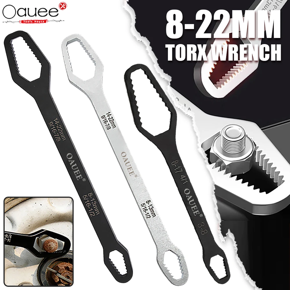 Car Mechanical Workshop Tools | Universal Adjustable Spanner | 8-22mm ...