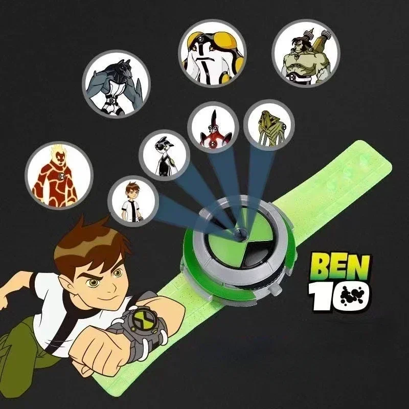 Reloj-de-Proyecci-n-de-Anime-BEN10-dispositivo-de-transformaci-n-luz-de ...