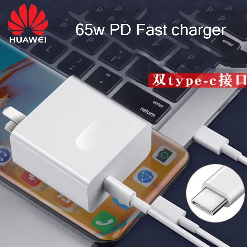 65w Usb Type C Pd Fast Charger Usb C Power Laptop Adapter For Huawei ...