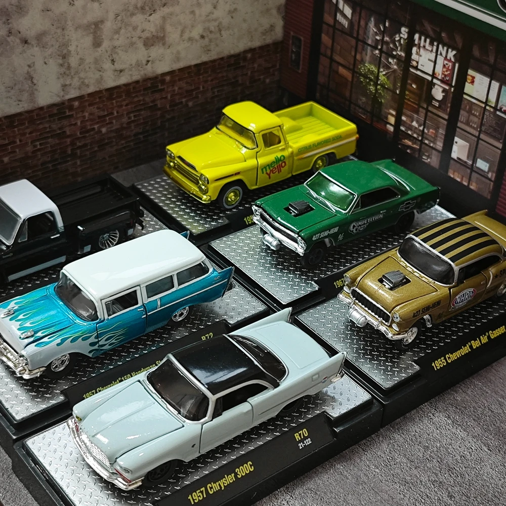 M2-Chevrolet-1-64-Vintage-car-Pickup-truck-Diecasts-Alloy-Toy-Car-Model ...