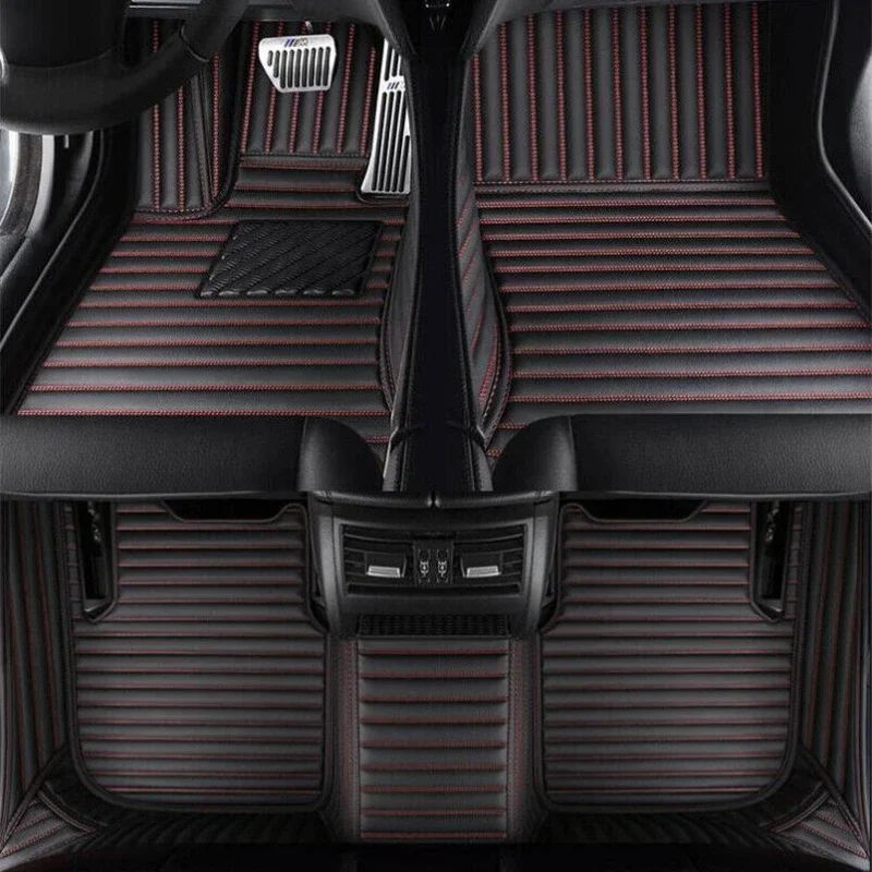 Custom Car floor mats For All VW volkhowever polo GTI mk6 2000-2023 ...