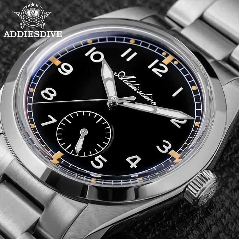 ADDIESDIVE Quartz Watches For Men 36mm Super Luminous Waterproof 100m ...