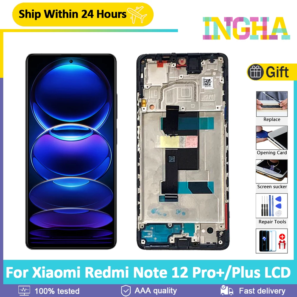AMOLED-6-67-ForXiaomi-Redmi-Note-12-Pro-LCD-Display-Screen-Touch-Panel ...