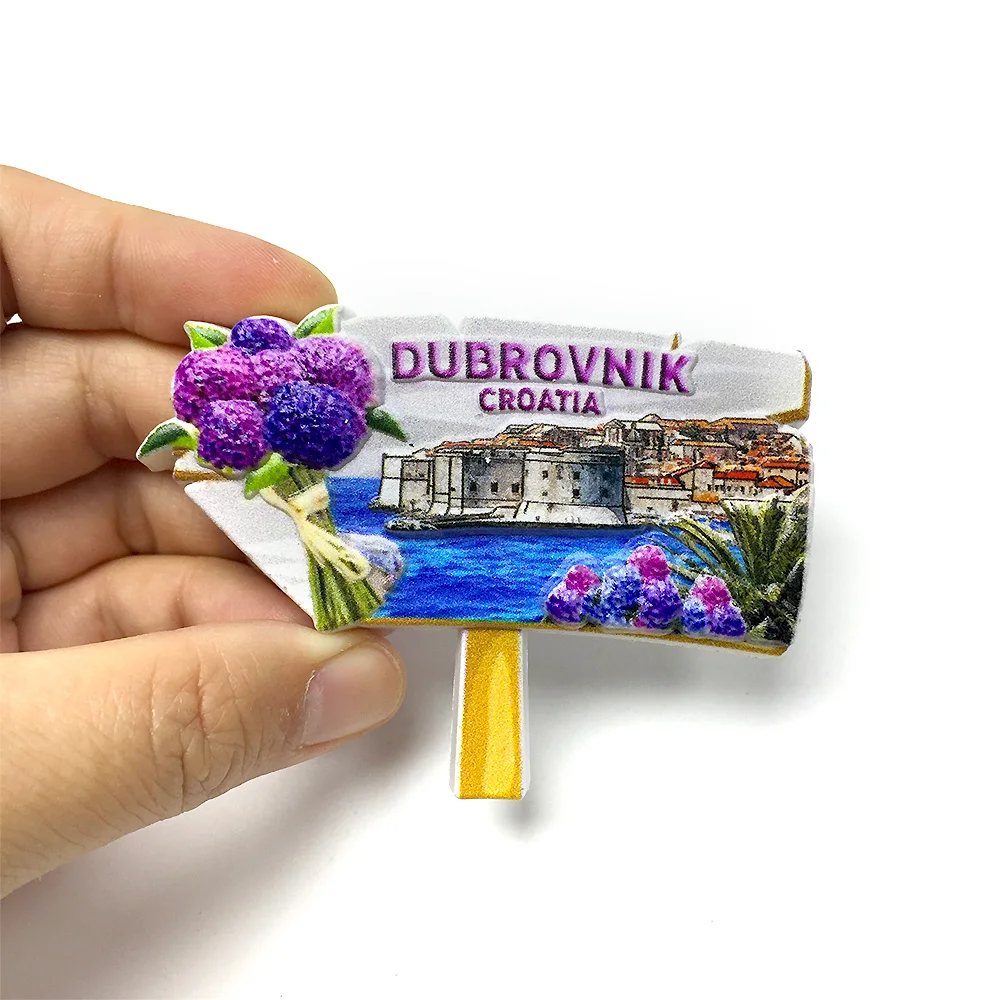 3D Resin Dubrovnik Croatia Fridge Magnet - Cute & Decorative Kitchen ...