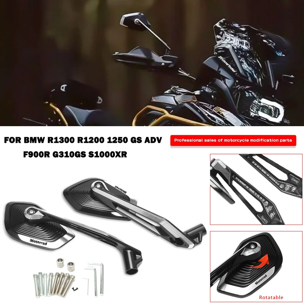 Motorcycle-Side-Rearview-Mirror-For-BMW-R1300GS-2024-R1200-1250-GS-ADV ...