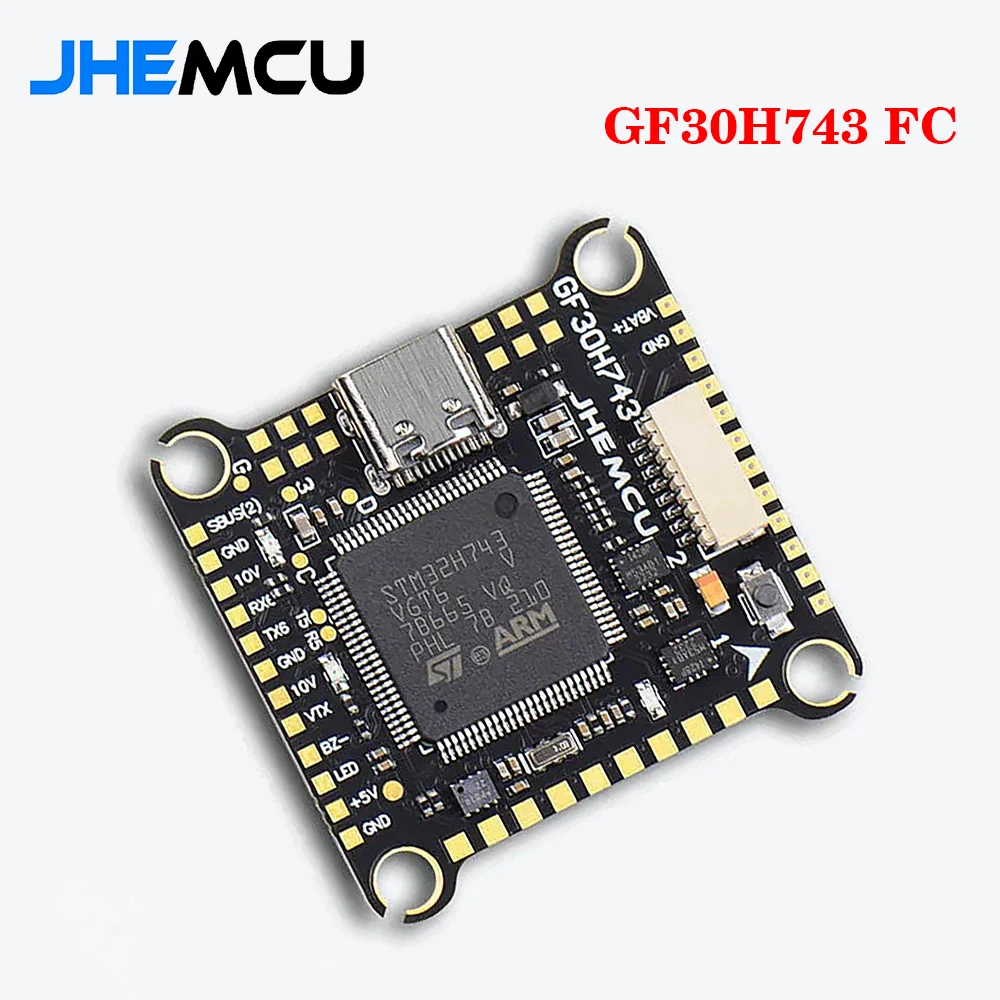 JHEMCU GF30H743 H743 480MHZ Flight Controller ICM-42688-P DUAL ...