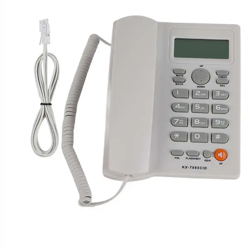 Caller Id Telephone Handsfree Calling Landline Phone Pause/hold/mute ...