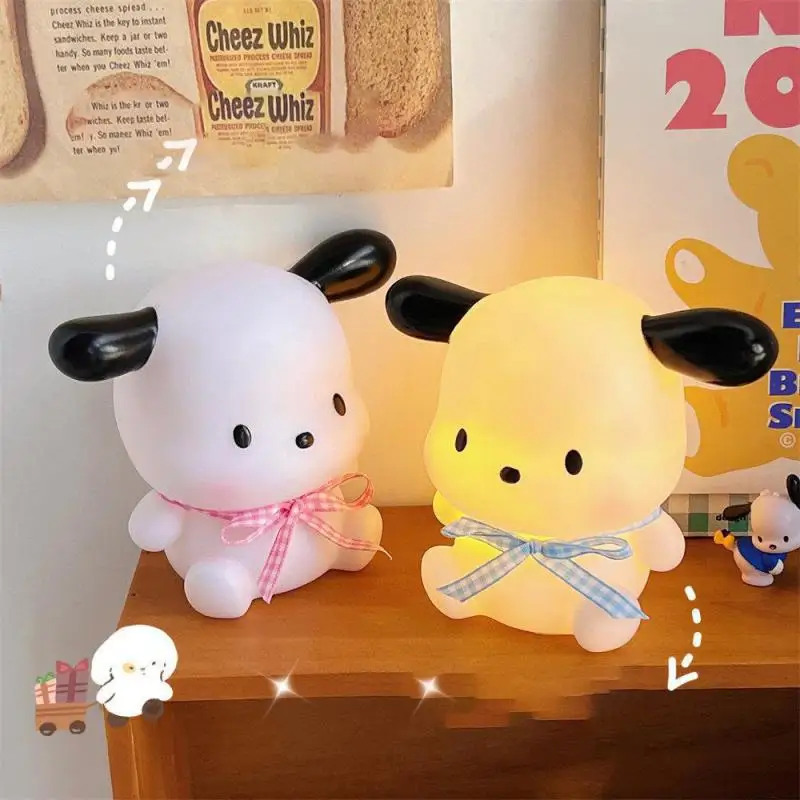 Kawaii-Sanrio-Pochacco-Table-Lamp-Student-Bedroom-Bedside-Lamp-Creative ...