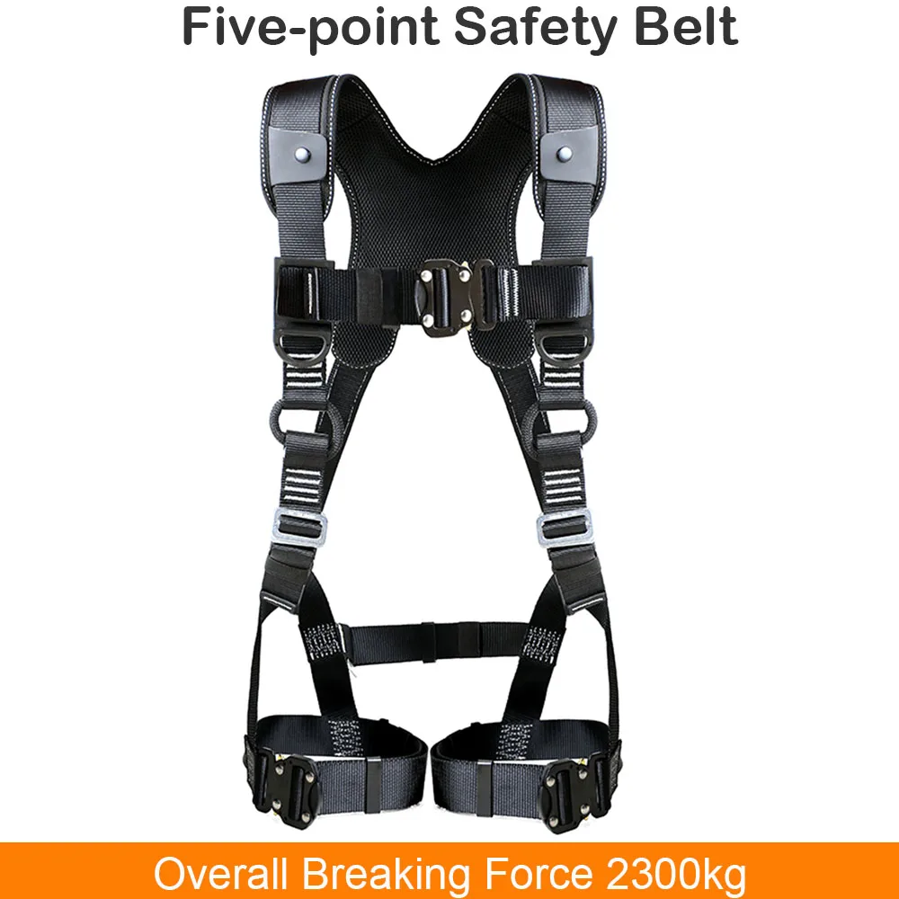 High-Altitude-Work-Safety-Harness-Five-point-Safety-Belt-Climbing ...