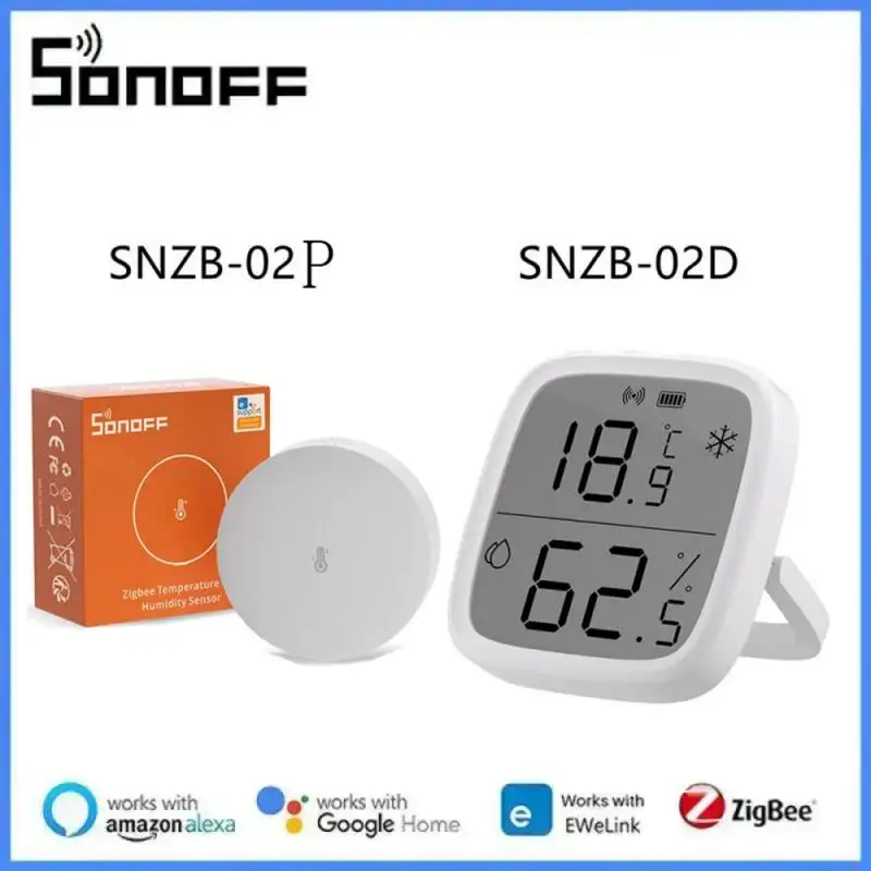 SONOFF-SNZB-02D-SNZB-02P-Zigbee-Smart-Temperature-Humidity-Sensor-With ...