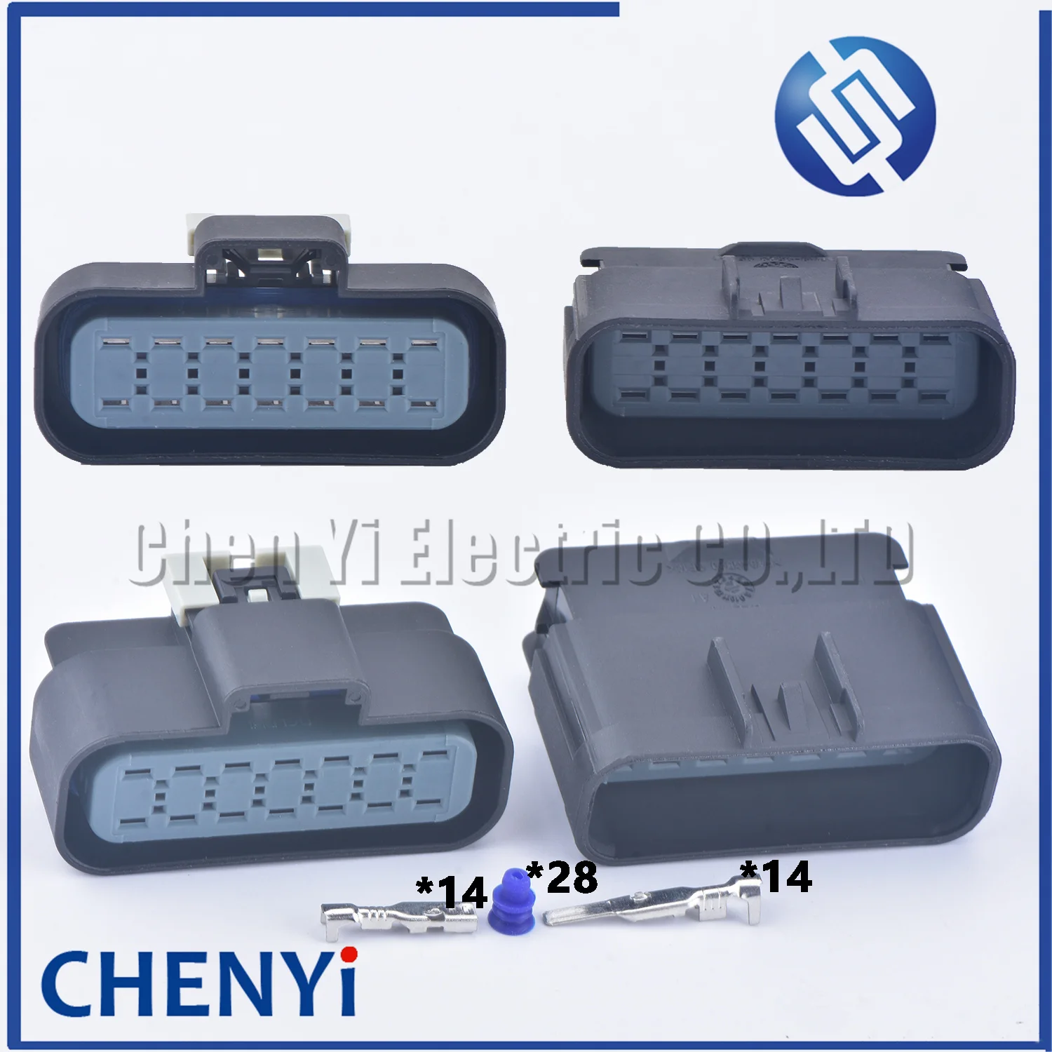 Conector impermeable automotriz macho o hembra de 14 pines y 2,8mm ...